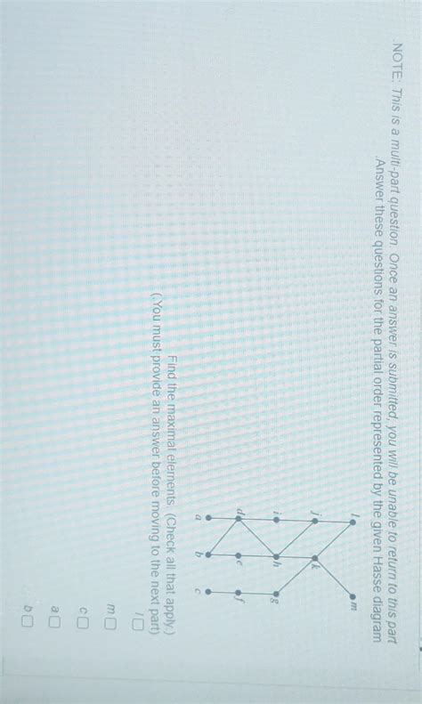 Solved Note This Is A Multi Part Question Once An Answer Is