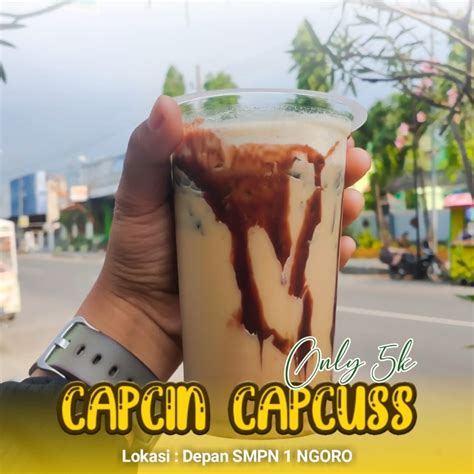 Es Capcin Rasa Mocca Taste Kurirbagus