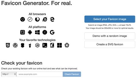 Favicon Generator