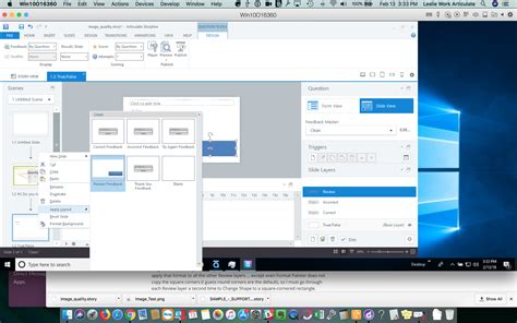 Custom Quiz Review Screens In Storyline 2 Articulate Storyline