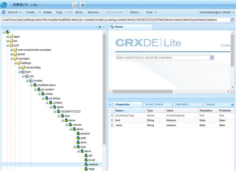 Aem Content Fragment Composite Multifield