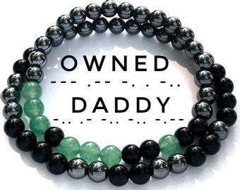 OWNED Morse Code Bracelet Discreet BDSM Lifestyle Jewelry For Submissive Women DDLG Etsy