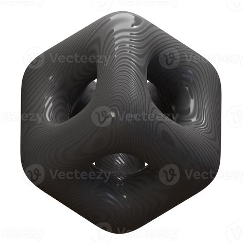 D Rendering Abstract Icon Isolated PNG