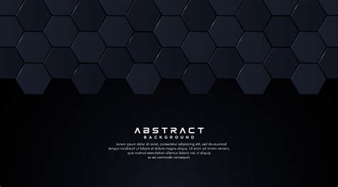추상적인 고급 다크 육각형 모양 배경 모던 한 심플한 육각형 기하학적 패턴 금속 질감 디자인 텍스트 공간이 있는 고급스럽고 우아한 지오메트리 요소 벡터 일러스트레이션 0명에
