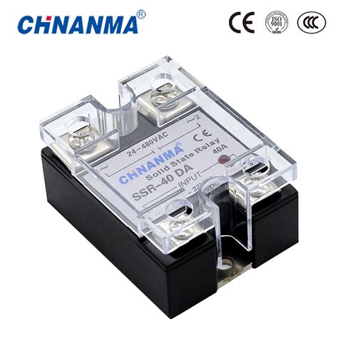 Dc To Ac Single Phase Ssr Solid State Relays Ssr 40aa Solid State