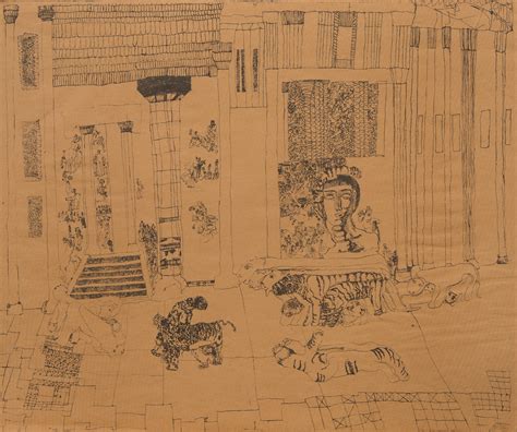 Carl Fredrik Hill Efter Mapp Med Sex St Offsettryck Utgiven I Samarbete Med Malmö Museum 1974