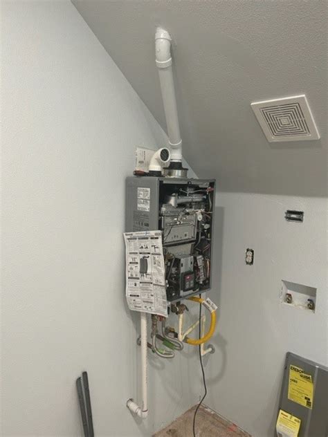 We Have A Brand New Rinnai Tankless Water Heater Which Runs Off Of Lpg