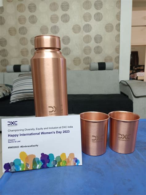 Received A Token Of Recognition From Dxc Technology On The Occasion Of International Womens Day