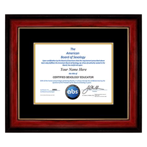 Somatic Certified Sexologist Certification American Board Of Sexology
