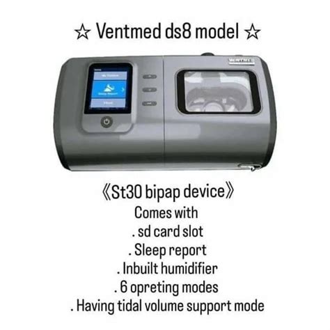 Black 220v Electric Bipap Machine For Hospital Feature Easy To Operate High Quality At Best