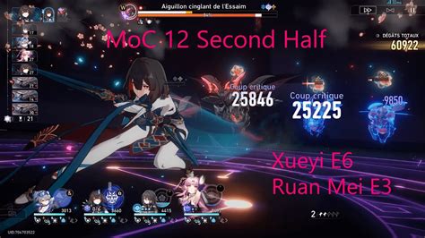 Hsr Xueyi E6 Ruan Mei E3 Moc 12 Second Half Youtube