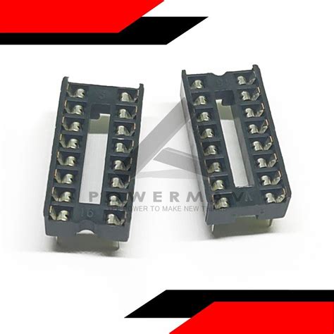 2pcs 16 Pin Ic Socket Holder Powermav Electronics Store