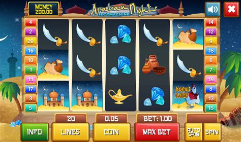 Html5 Game Slot Machine Arabian Nights Code This Lab Srl
