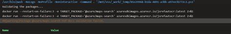 Failed The Docker Validation At End · Issue 4602 · Azureazure Sdk Tools · Github