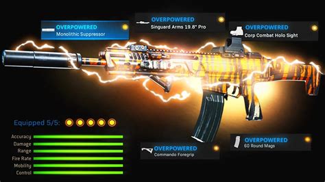 Top 5 Most Overpowered Class Setup In Modern Warfare Best Class Setup