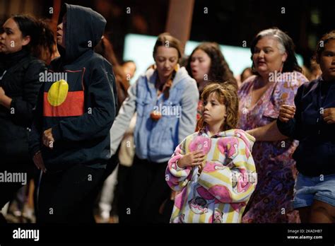 Protesters Take Part In Traditional Aboriginal Dance During A
