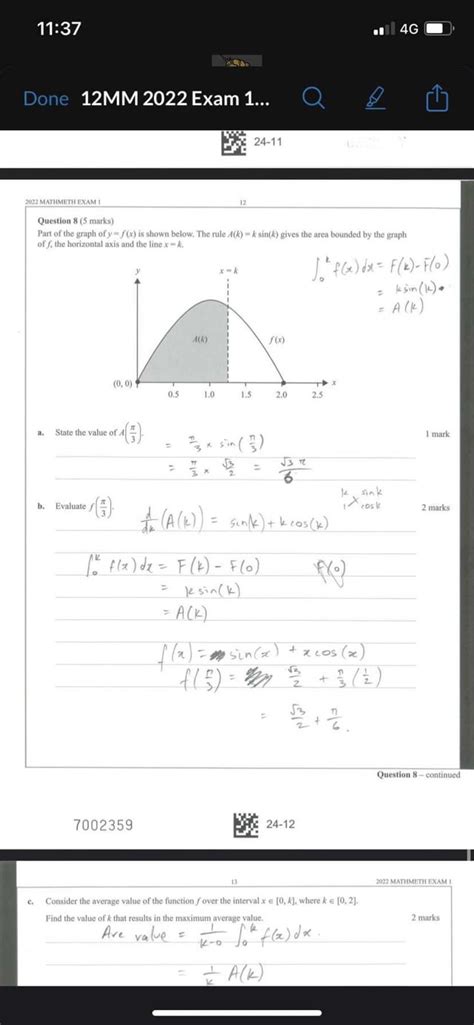 Vce Methods Exam 1 Solutions Rvce
