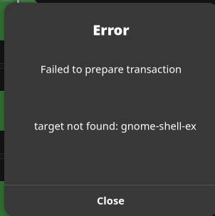 Apt Updates On Manjaro Error Message During Update Unix Linux Stack Exchange