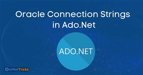 Ado Mysql Connection String Mysql Connection Strings Ainz
