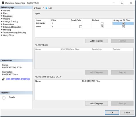 Autogrow All Files Feature In Ssms Preview Glenn Berry