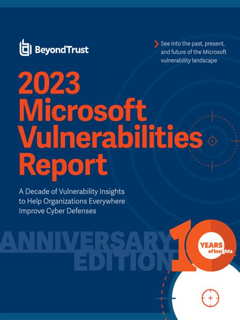 2023 Microsoft Vulnerabilities Report Pdf Security Computer Security