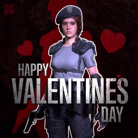 Happy Jill Valentines Day Animated Rresidentevil