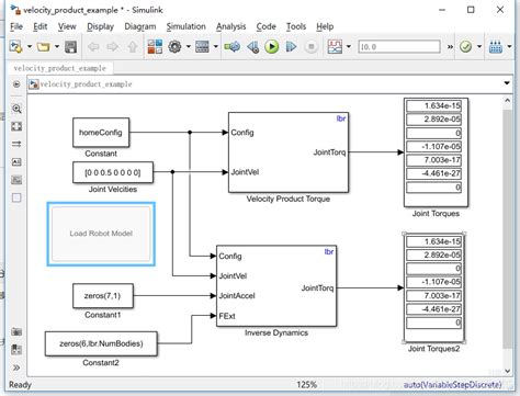 robotics system toolbox中simulink相应模块计算实验 simulink中机器人力矩 csdn博客