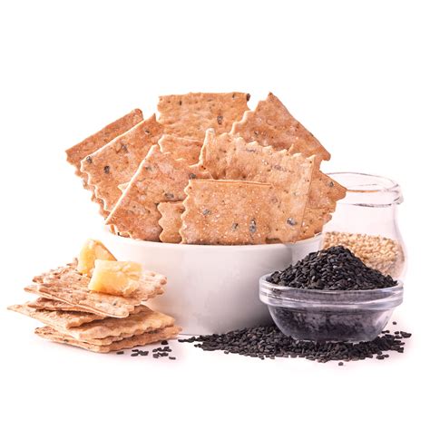 Black And White Sesame Sourdough Flatbread Bites Rustic Bakery