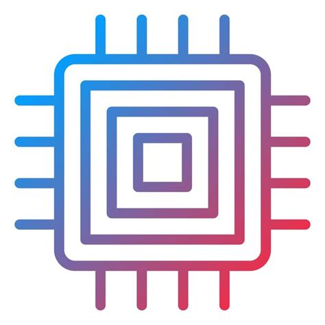 Premium Vector Vector Design Microprocessor Icon Style