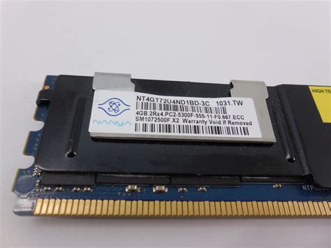 Серверная память Fb Dimm Ddr2 4gb Nanya