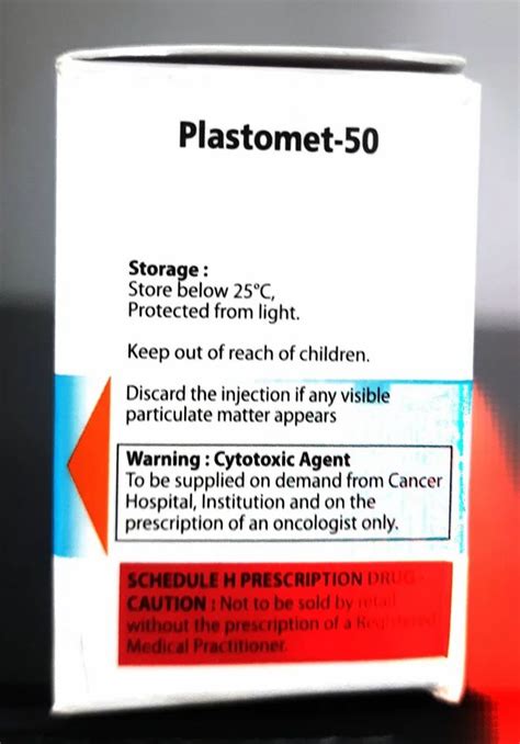 Methotrexate 50mg Injection At ₹ 5280vial Methotrexate Injection In