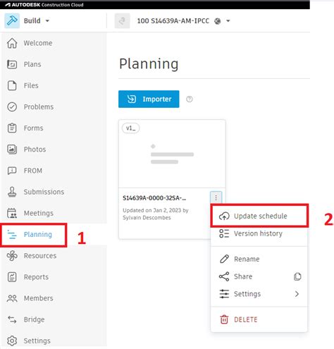 Acc Automatic Synchronization Of Planning Autodesk Community