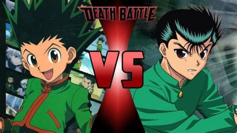 Gon Freecss Vs Yusuke Urameshi By Fevg620 On Deviantart
