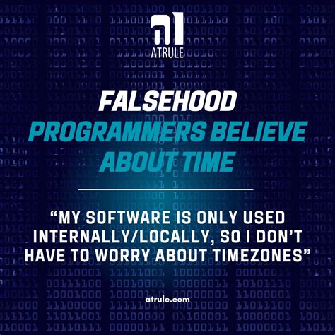 Programming Myths Time Vs Tech Truths Atrule Technologies Posted On The Topic Linkedin