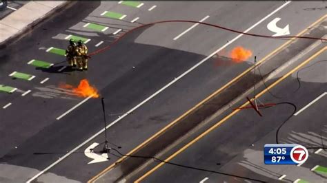Hazmat Crews Contain Propane Gas Leak In Oakland Park Wsvn 7news Miami News Weather Sports