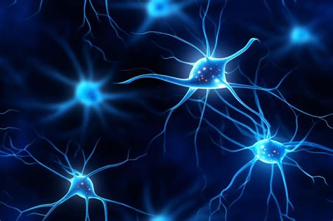 Seamless Pattern Of Active Neural Brain Cells Neurons Scientific Design Biology News Premium
