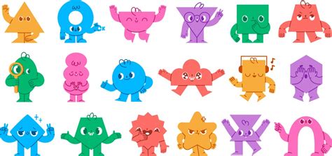 Geometric Shapes Royalty Free Vector Image Vectorstock