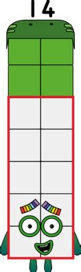 Numberblocks 14 Blocks By Jeanpaulfelix On Deviantart