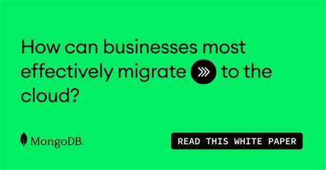 mongodb on linkedin mongodb to lift and shift or re architect