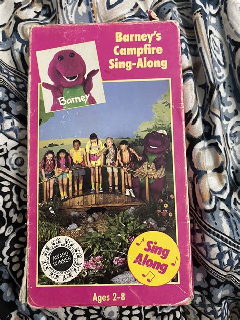 Barney Barneys Campfire Sing Along Vhs Grelly Usa