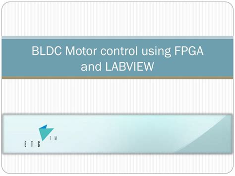 PPT BLDC Motor Control Using FPGA And LABVIEW PowerPoint Presentation ID PPT BLDC Motor Control Using FPGA And LABVIEW PowerPoint Presentation ID