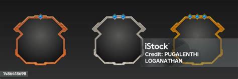 추상적인 게임 레벨 업적 아바타 테두리 프레임은 금 은 청동으로 되어 있습니다 0명에 대한 스톡 벡터 아트 및 기타 이미지