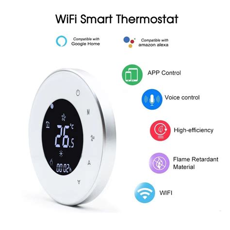 Fcu System Smart Room Thermostat Wifi Fan Coil Thermostat