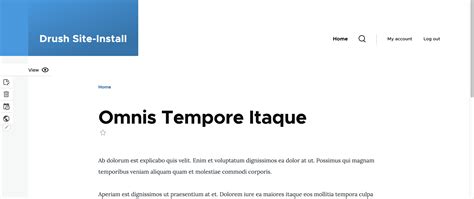 Admin Local Tasks Drupal Org