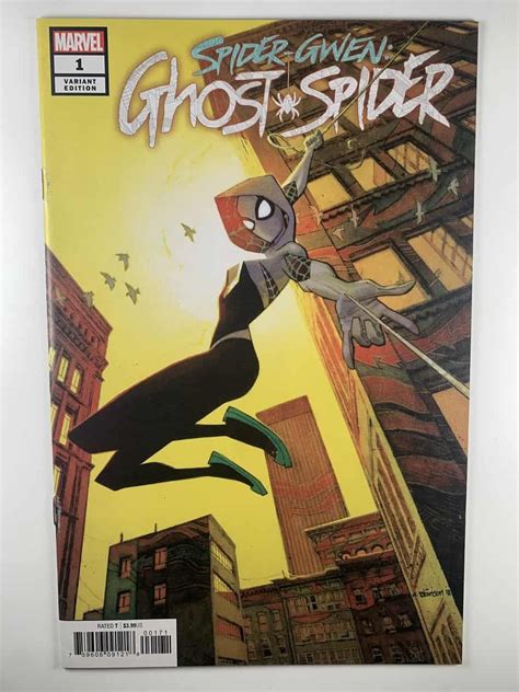 Spider Gwen Ghost Spider 1 Nm 125 Variant Marvel Comics C76a Comic