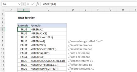 excel isref function exceljet