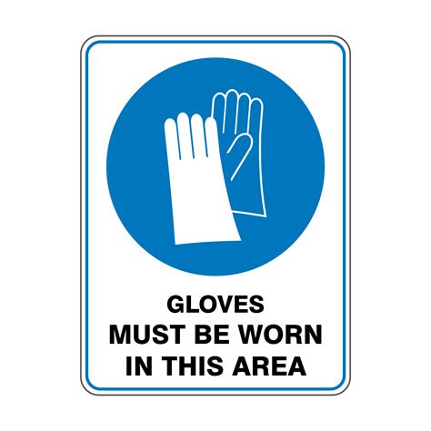 Gloves Must Be Worn In This Area Discount Safety Signs New Zealand