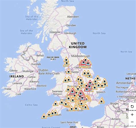 Maps Show Flood And Weather Warnings To Hit Parts Of Uk