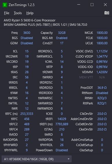 Kingston Fury Renegade 3600 Cl16 Oc Hynix Djr Oc R Overclocking