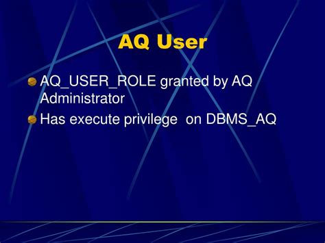 Ppt Oracle Advanced Queuing An Overview Powerpoint Presentation